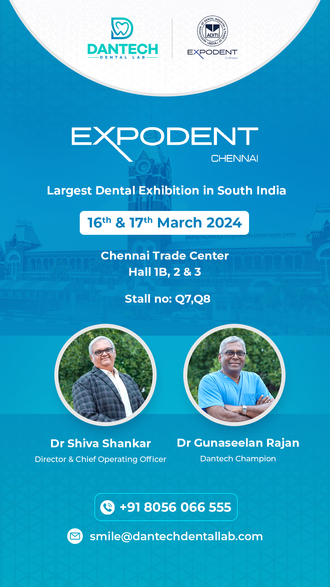 EXPODENT ’24 – Chennai | 16th & 17th March 2024 – Dantech